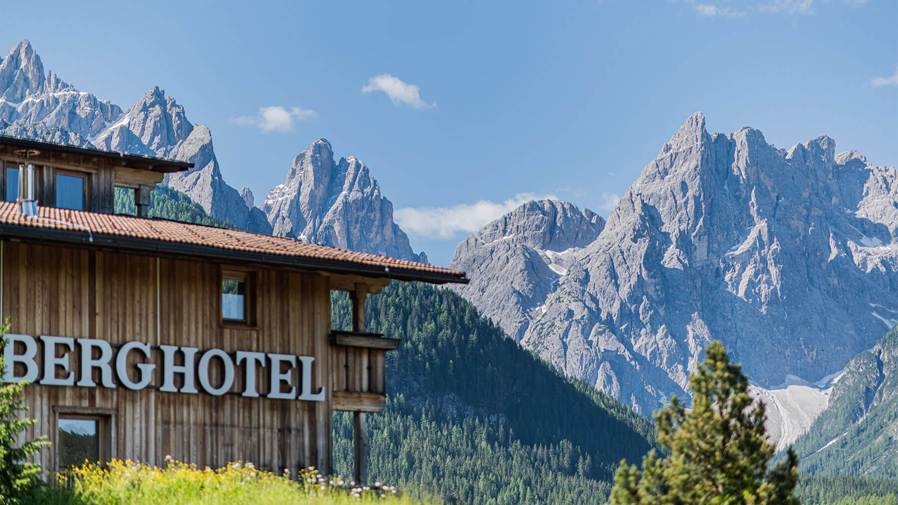 Berghotel v Sextenských Dolomitech - Hotel 4*S ve vesničce Sesto